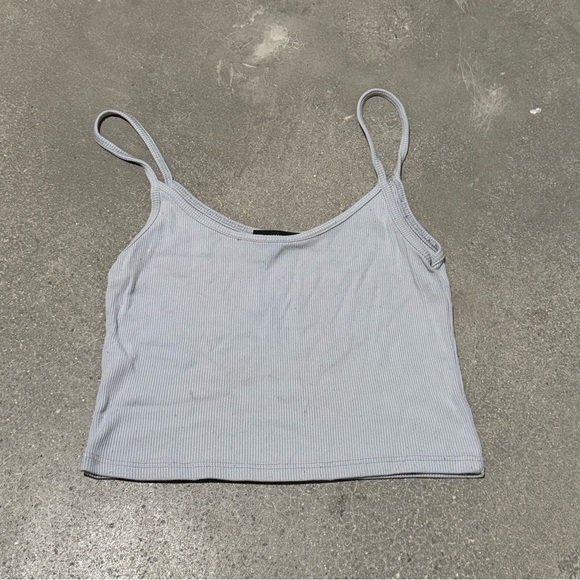 Brandy Melville | Tops | Periwinkle Ribbed Tank | Poshmark